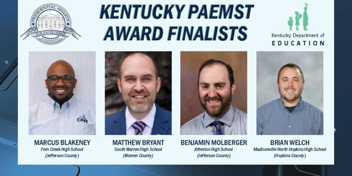 Two area teachers named presidential award finalists Two area teachers named presidential award finalists